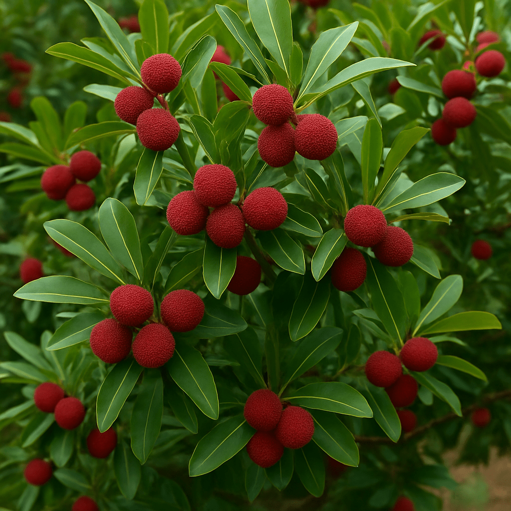Bayberry Myrica Rubra Sweet Red Fruit: Complete Guide to Planting, Gro ...
