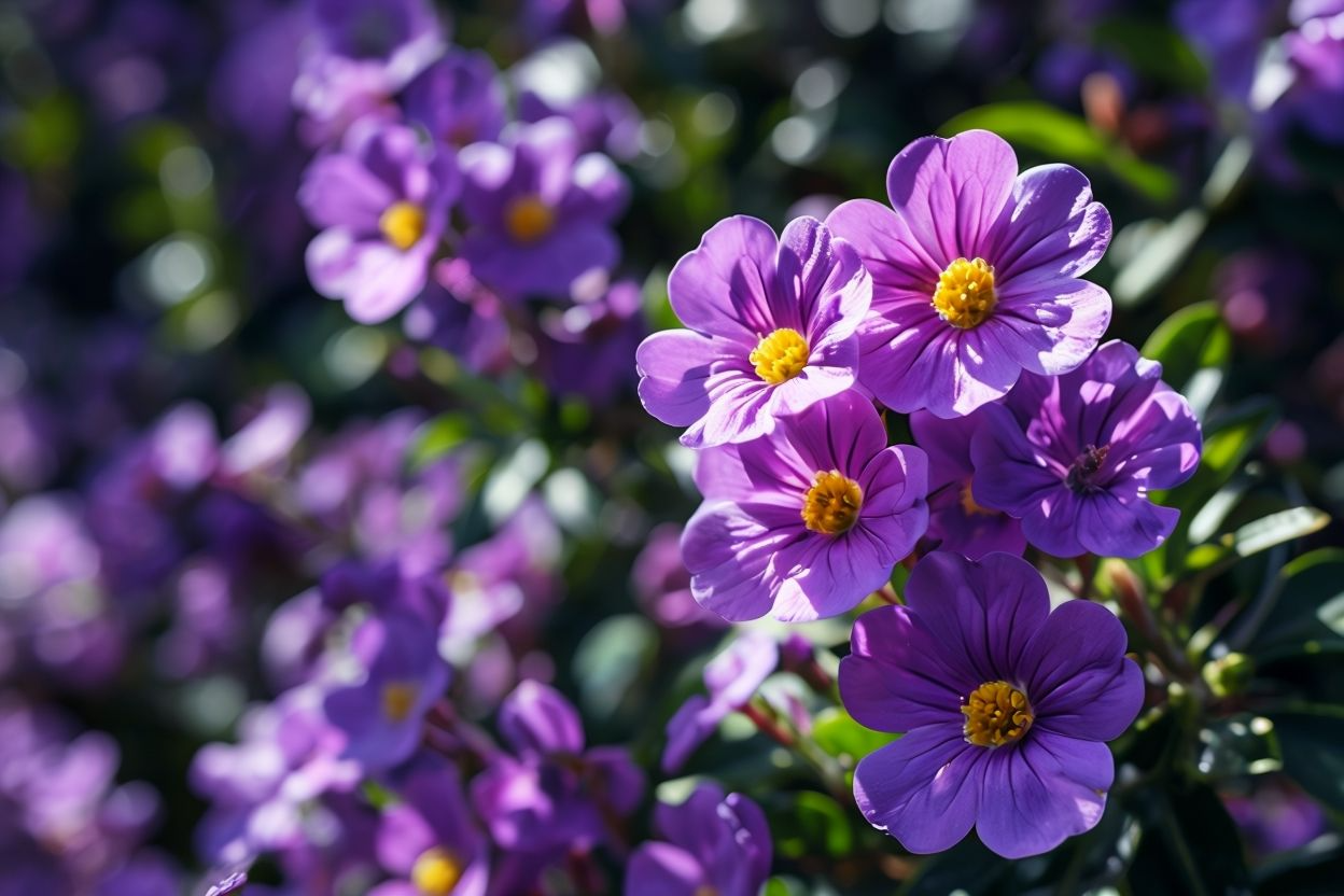Purple Rock Cress Flower Seeds for Planting NON GMO Seeds - Dharaseeds