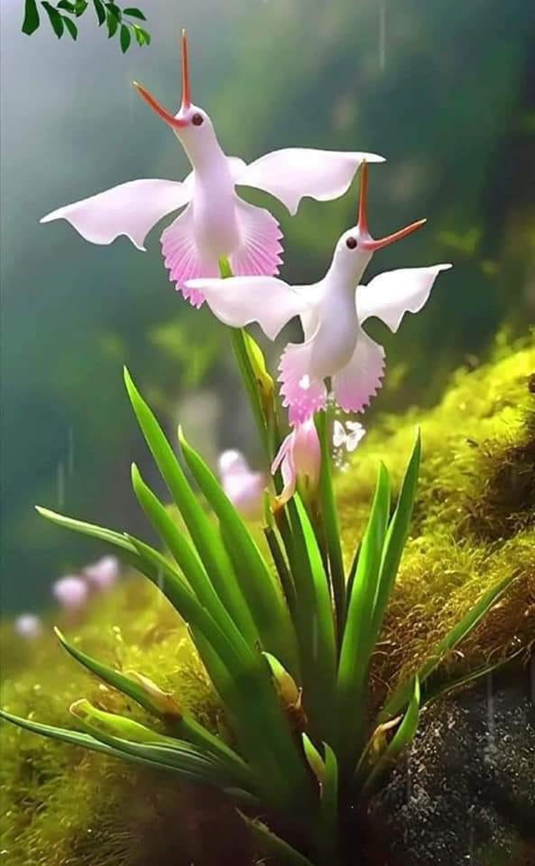 Taube Reiher Flower Seeds for Planting - 100 pcs - Dharaseeds