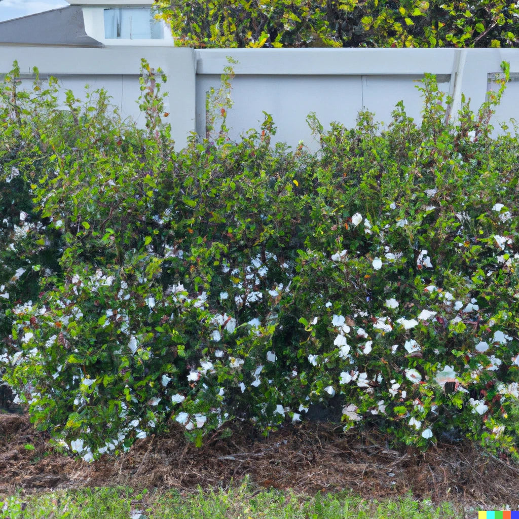 HEDGE BUSH SEEDS Dwarf Myrtle Myrtus Communis Fragrant White Flowering ...